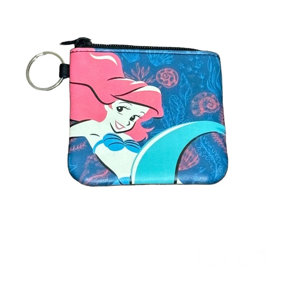 Disney | Bags | Disney The Little Mermaid Ariel Coin Purse With Key ...